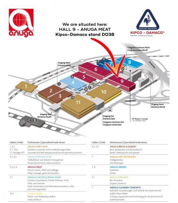 Visiting our stand at Anuga Cologne 2017 | Kipco-Damaco Group